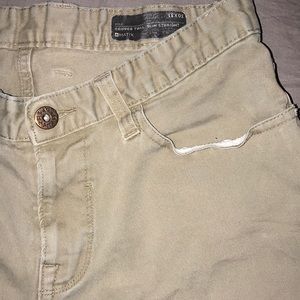 Matix | Jeans | Matix Tan Slim Straight Pants | Poshmark